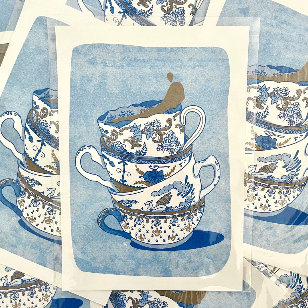 Illustration Risography - Etsy