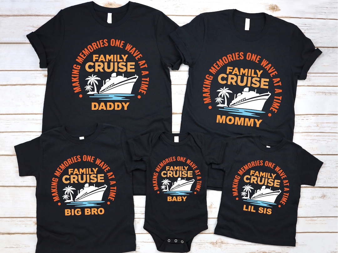 Custom Family Cruise Shirts, Family Vacation Shirt, Personalized Group ...