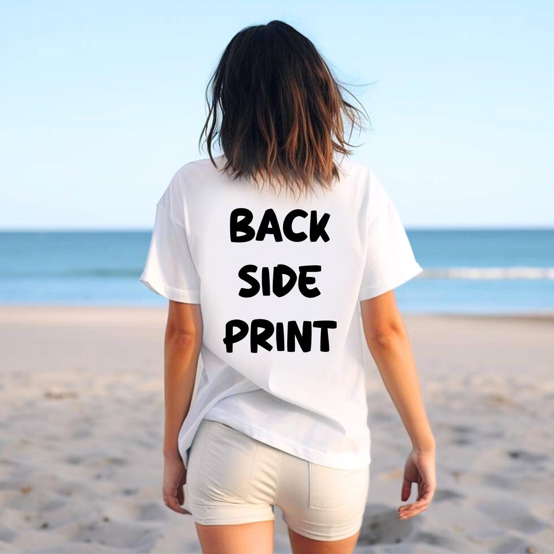 Back Side Print - Etsy