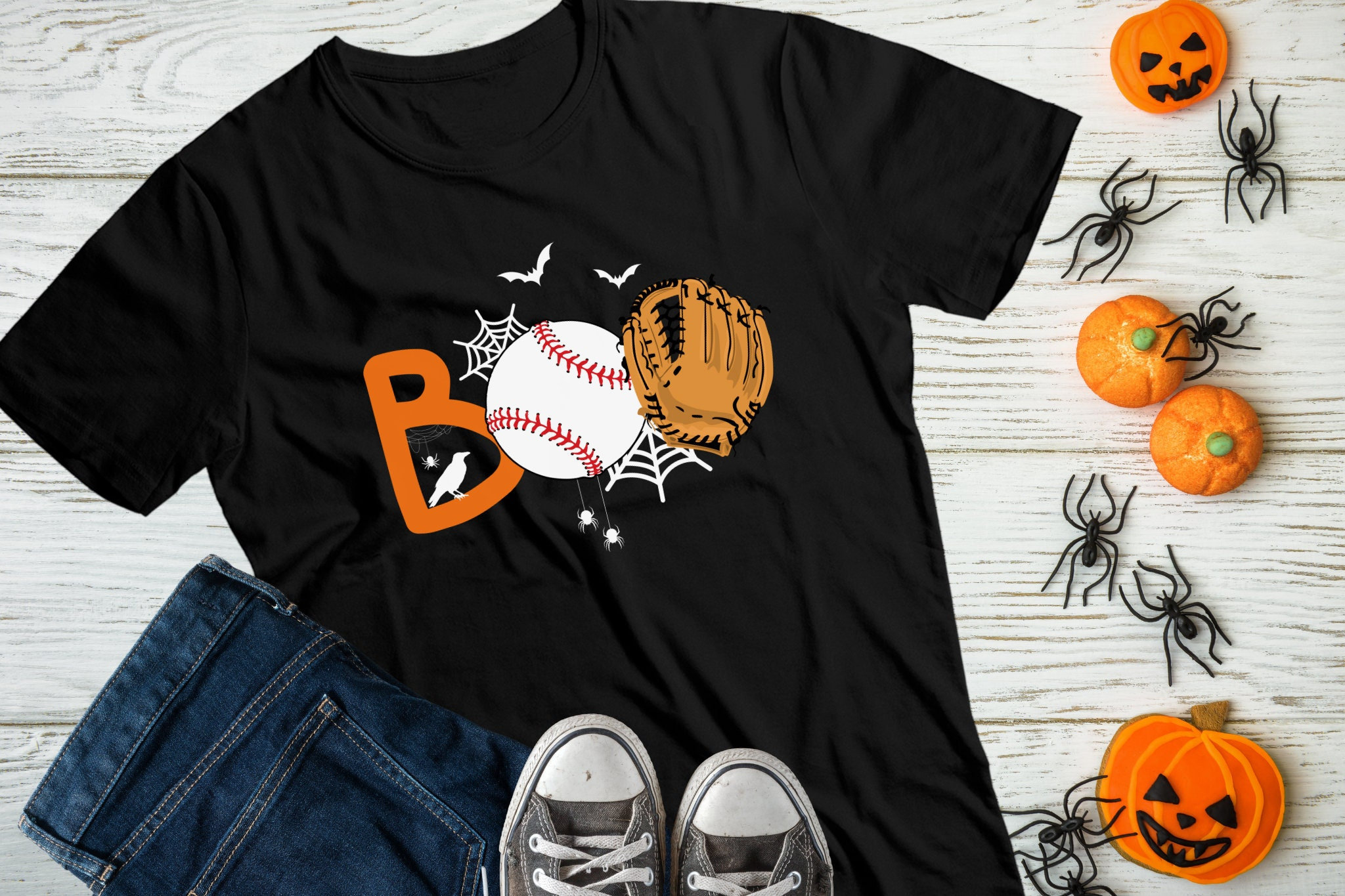 Halloween Baseball Shirt, Halloween Sports Shirt, Halloween Tshirt ...