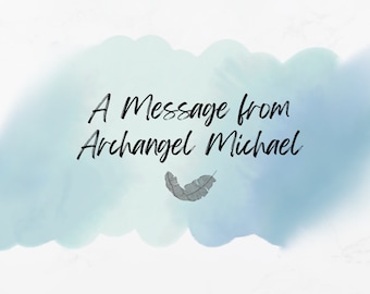 Archangel Michael Message - Etsy