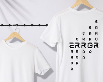 Computer Error Shirt - Etsy