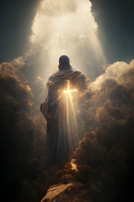 5 X Godly Shape in Clouds Images - Etsy