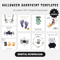 Halloween Handprint Art, Bat Handprint Craft, Halloween Footprint Craft ...