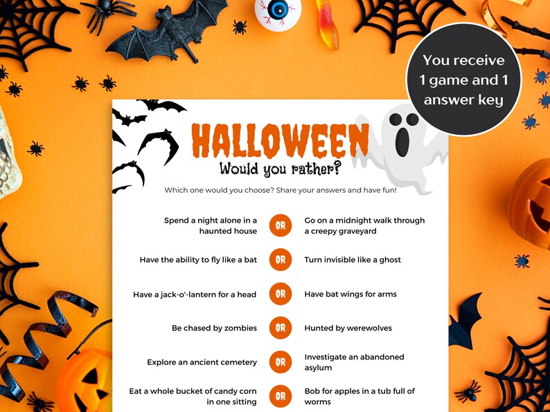 Halloween Activities Printable Bundle Halloween Riddle Me - Etsy