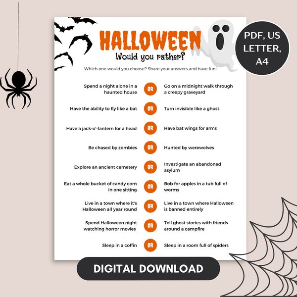 Would You Rather - Etsy