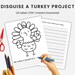 Disguise a Turkey Printable, Turkey in Disguise Project, Turkey ...