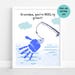 Fishing Handprint Art for Grandpa, Grandparents Day Handprint Craft ...