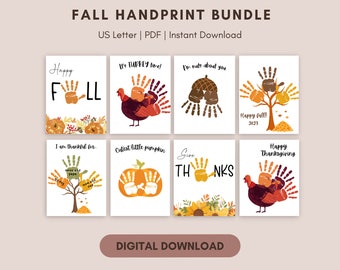 Thanksgiving Handprint Craft Activity Printable Handprint - Etsy