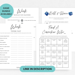 Work Would You Rather Game, Printable Office Party Game, Team Building ...