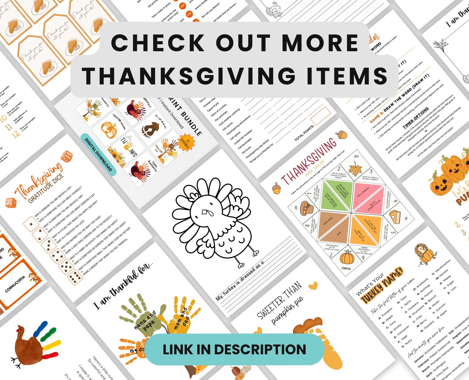 Thanksgiving Joke Teller, Printable Thanksgiving Cootie Catcher ...