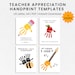 Teacher Appreciation Handprint Art, Handprint Craft, Teacher Handprint ...