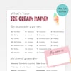 Ice Cream Social Sign up Sheet, Office Potluck Party Printable, Ice ...