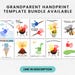 Fishing Handprint Art for Grandpa, Grandparents Day Handprint Craft ...