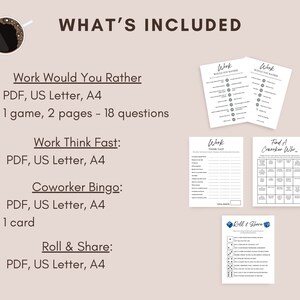 Icebreaker Game Bundle, Printable Team Building Games, Group Activities ...