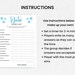 Winter Think Fast Game, Printable Christmas Fun Party Activity, Winter ...