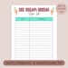 Ice Cream Social Sign up Sheet, Office Potluck Party Printable, Ice ...