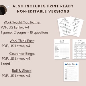 Editable Icebreaker Game Bundle, Team Building Games, Group Activities ...