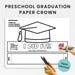 Last Day of Preschool Paper Crown, Paper Crown Craft for Kids, Prek ...