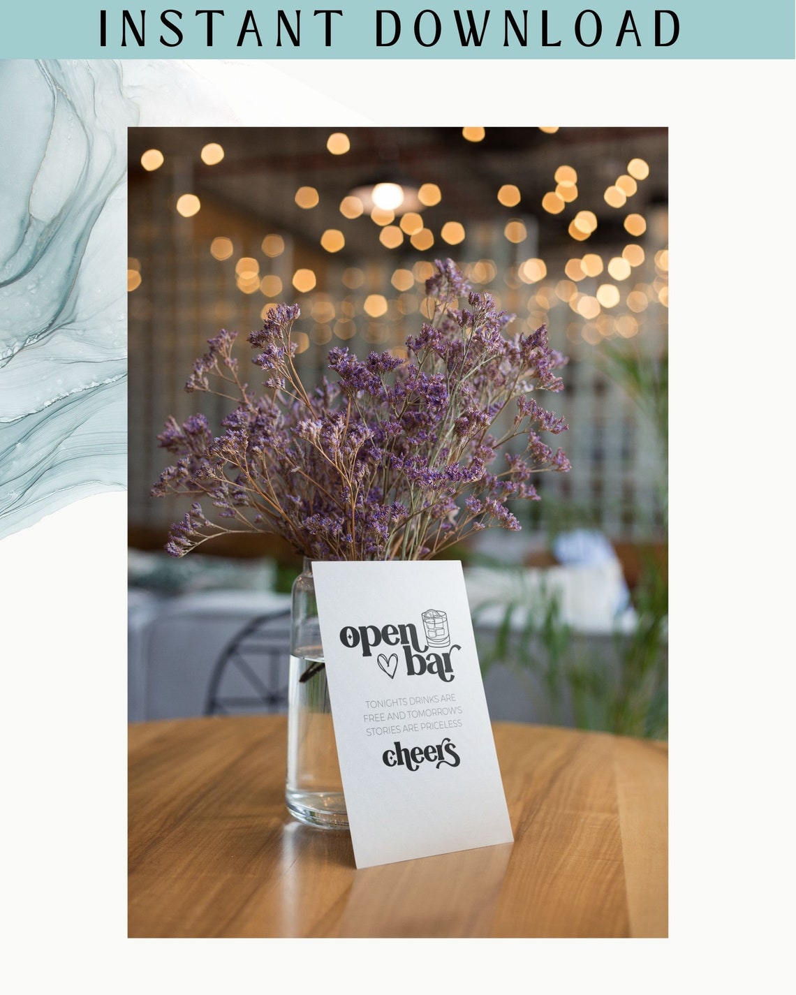 Minimalist Wedding Sign Bundle, Modern Wedding Signs Bundle, Retro ...