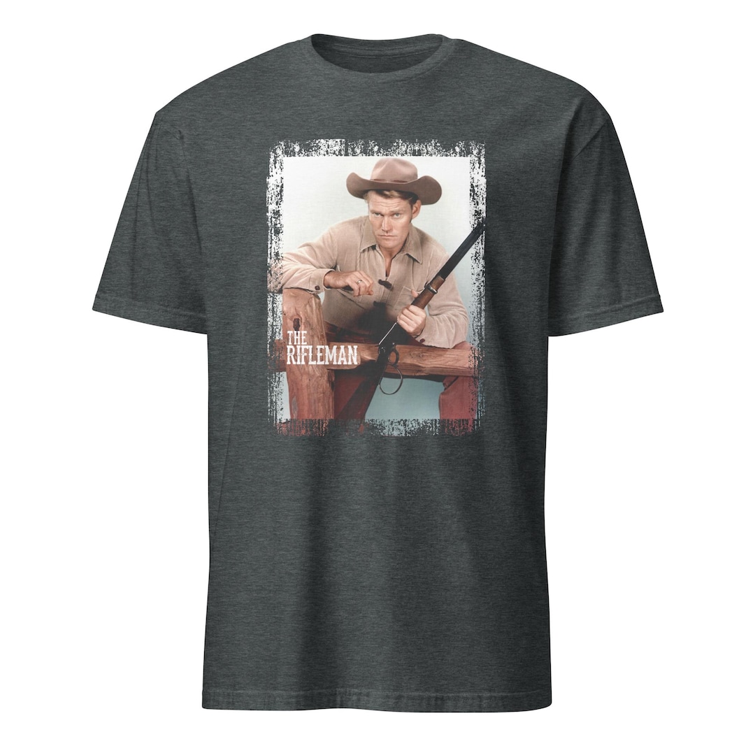 The Rifleman Lucas Mccain Short-sleeve T-shirt (several Colors) - Etsy