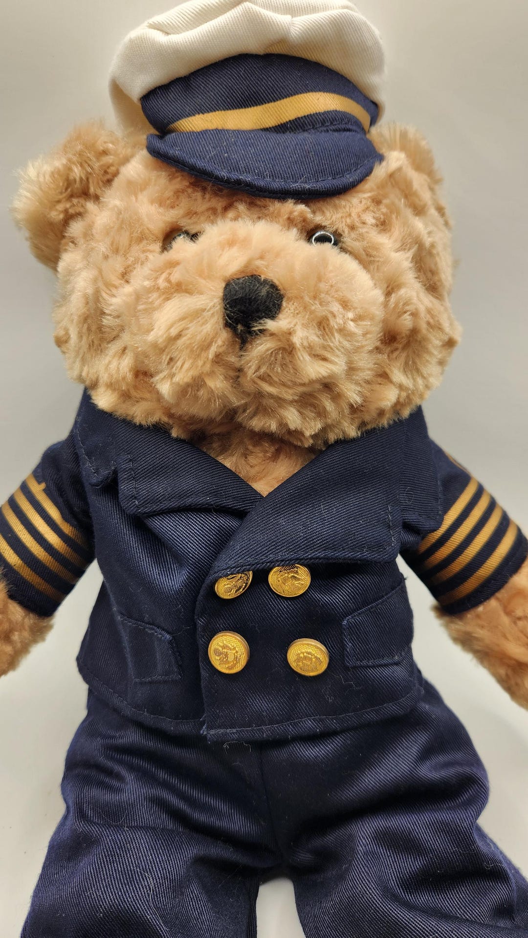 Collectible Sea Captain Teddy Bear, Plush Toy - Etsy