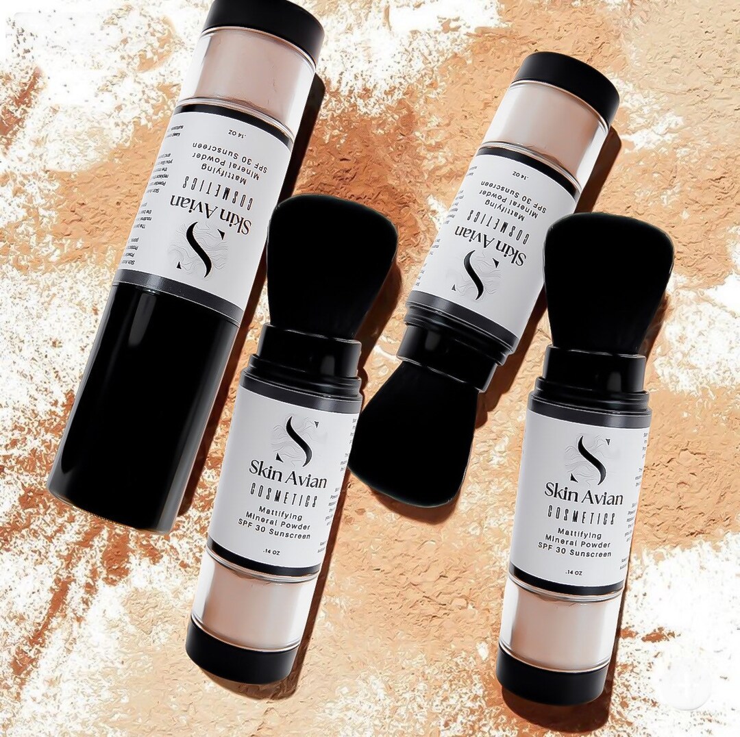 Sunblock Mattifying Mineral Powder SPF 30 - Etsy