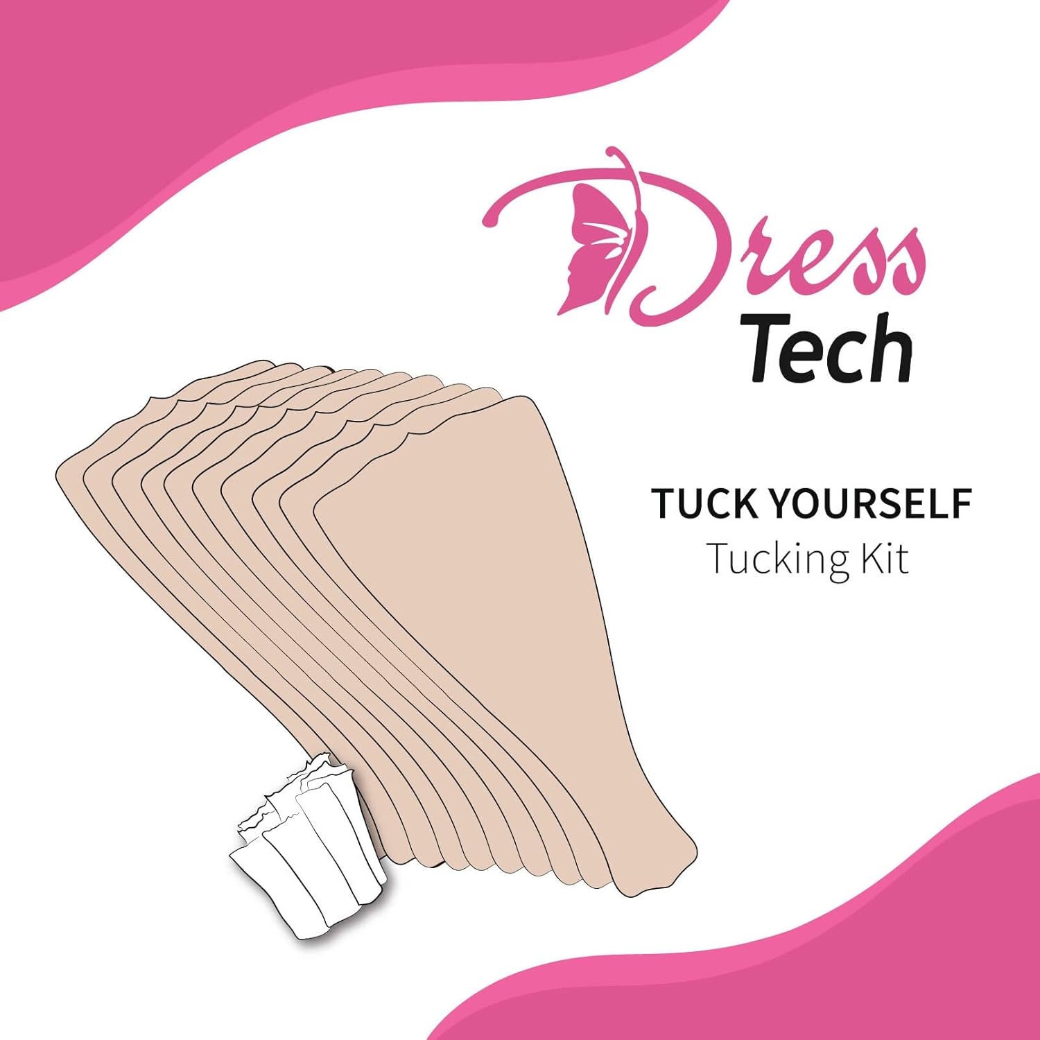 Dresstech Tuck Yourself Tucking Tape | 10 Pack for Trans Women ...