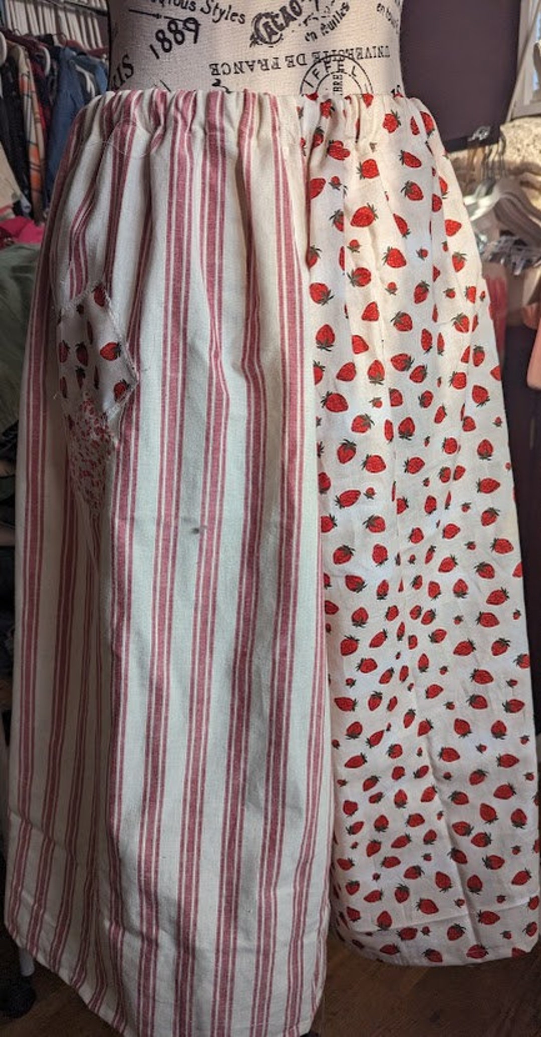 Bloomers, Red, Striped Bloomers, Strawberry Bloomers, Unique Apparel ...