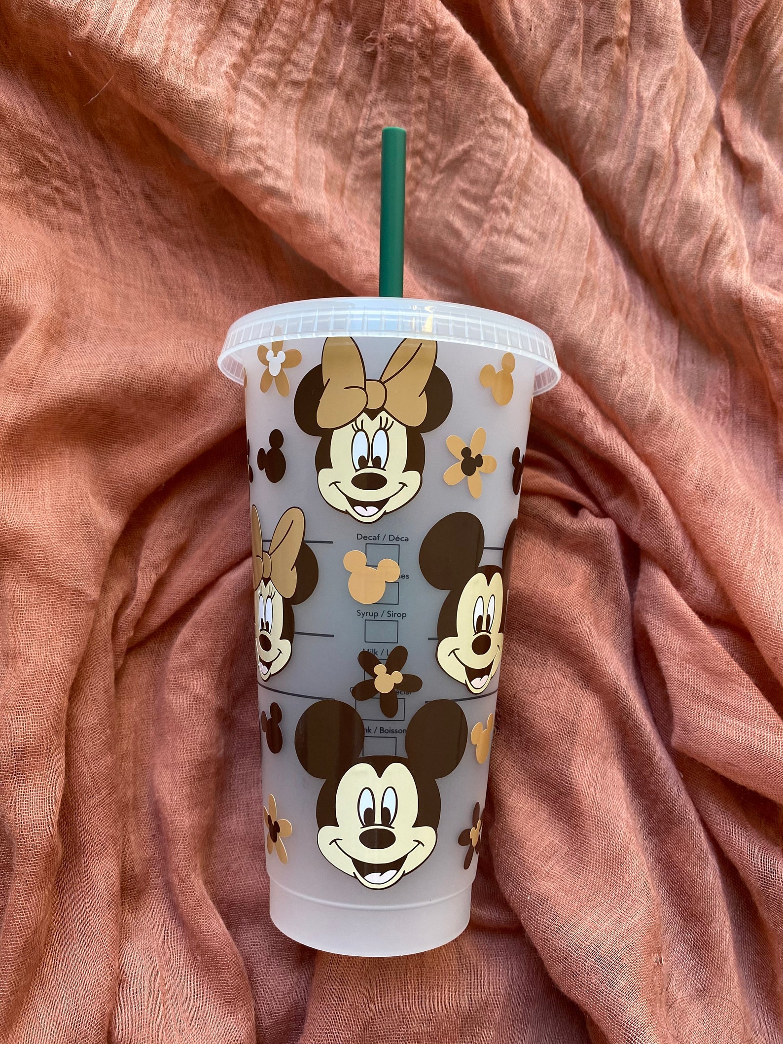 Disney Stanley Dupe Minnie and Mickey Starbucks Cup Minnie and Mickey ...