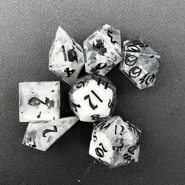 Black Dice Set - Etsy