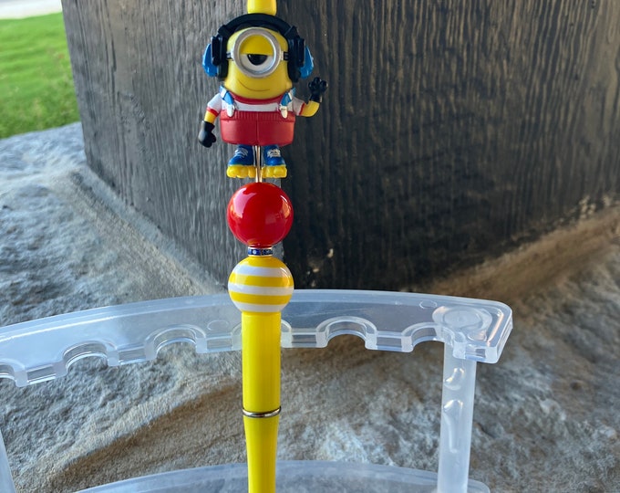 Beaded Characters Pen - Etsy