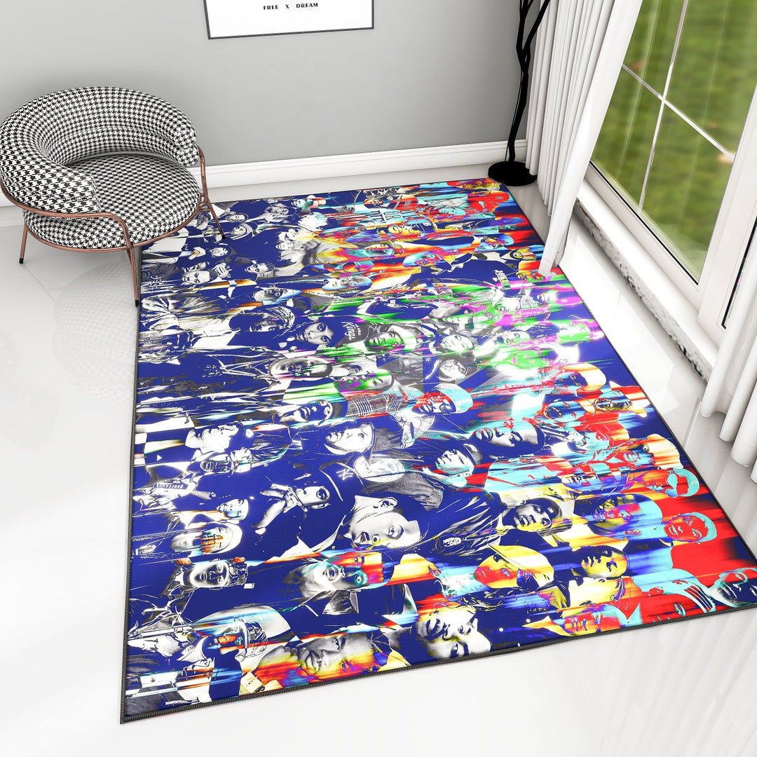 West Coast Hip Hop Rap Hip Hop Rug Hip Hop Legends Design - Etsy