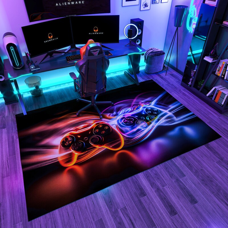 Gamer Rug - Etsy