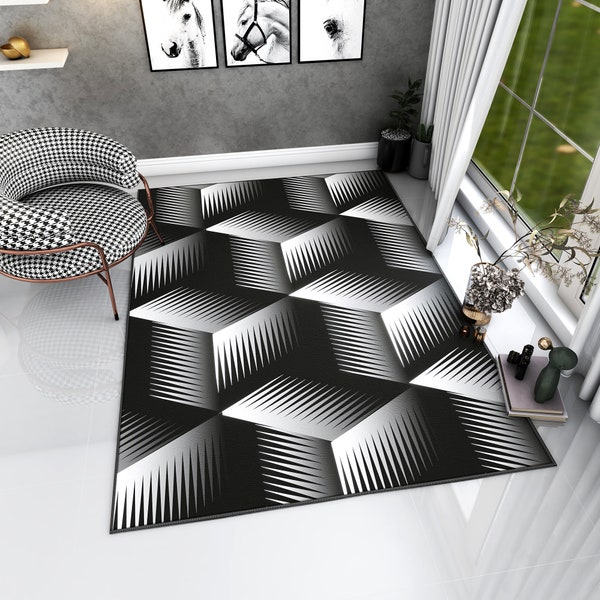 Optical Illusion Rugs - Etsy