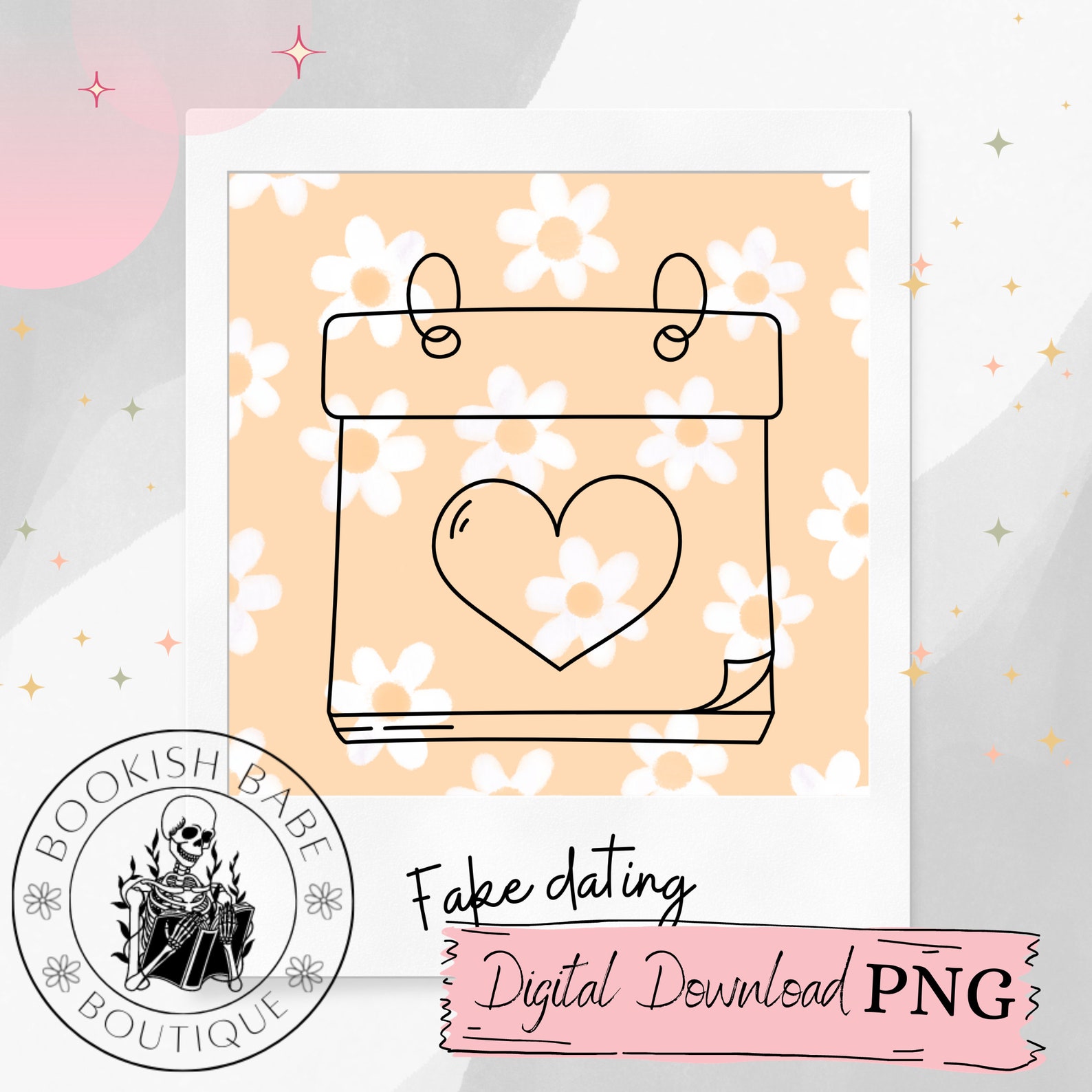 Fake Dating PNG, Bookish PNG, Booktok, Books, Read, Design, Book Design ...
