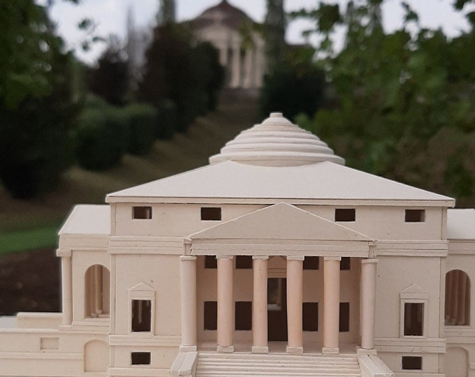 Architectural Model of La Rotonda by Andrea Palladio (villa Capra ...