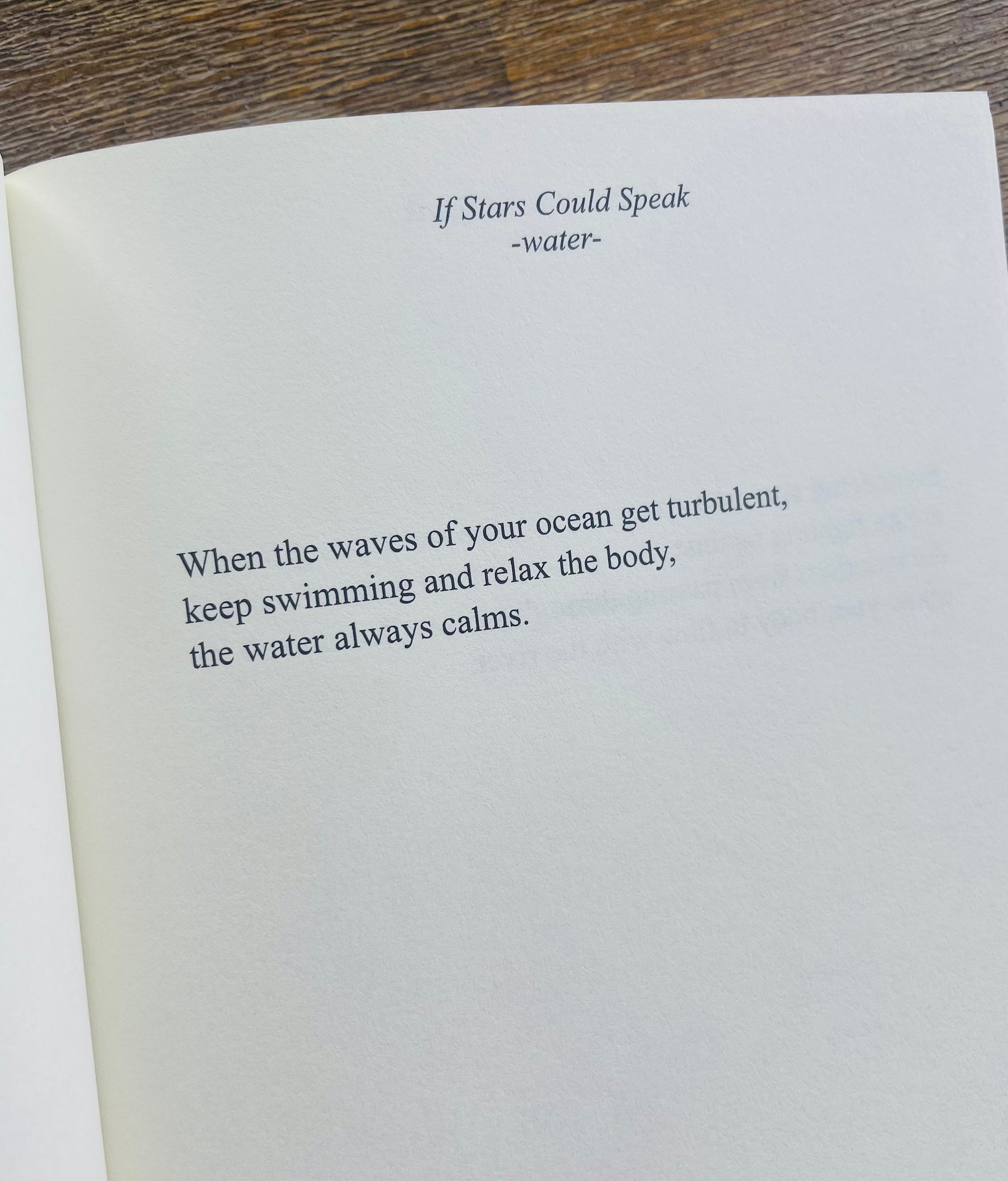 Spiritual Poetry Book, Inspirational Words, "if Stars Could Speak ...