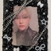 Single Black Decoden Cream Pearl Silver Chain Edgy Photocard Proetector ...