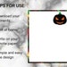Halloween Writing Paper Printable | Bundle of 4 Designs | Lined Unlined ...