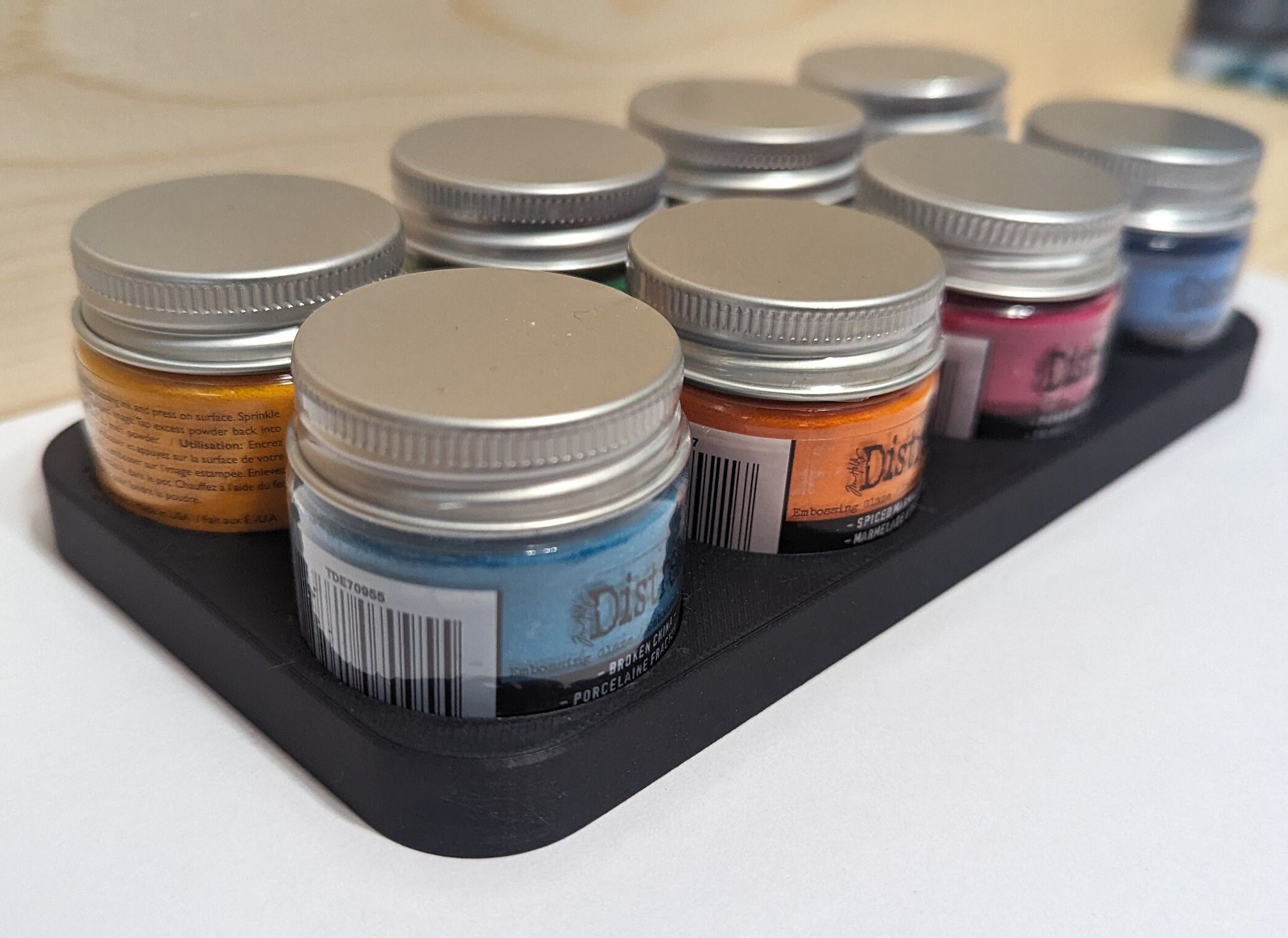 Storage Tray for Embossing Powders and or Tim Holtz Distress Embossing ...