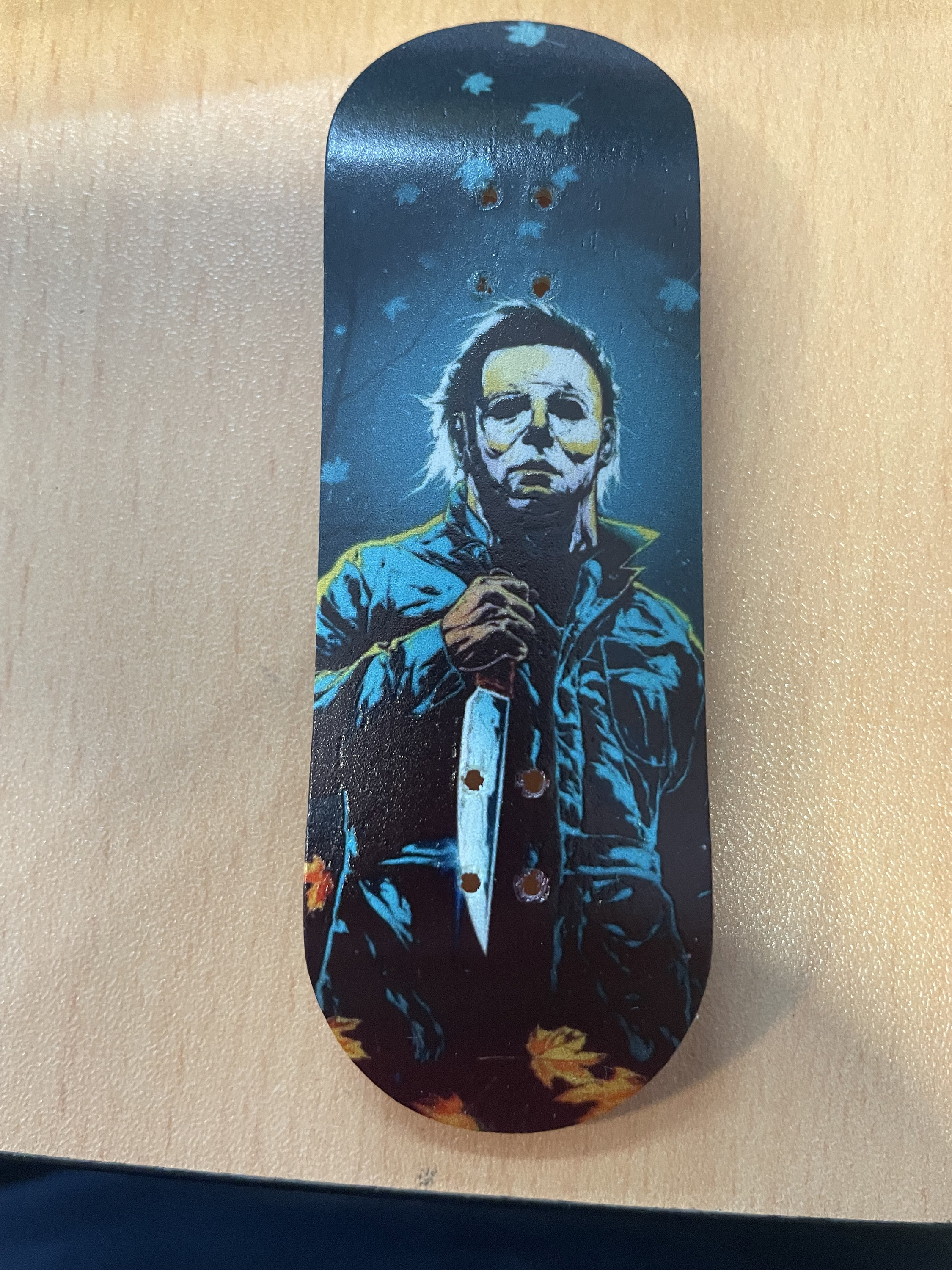 Custom Printed Michael Myers Fingerboard - Etsy