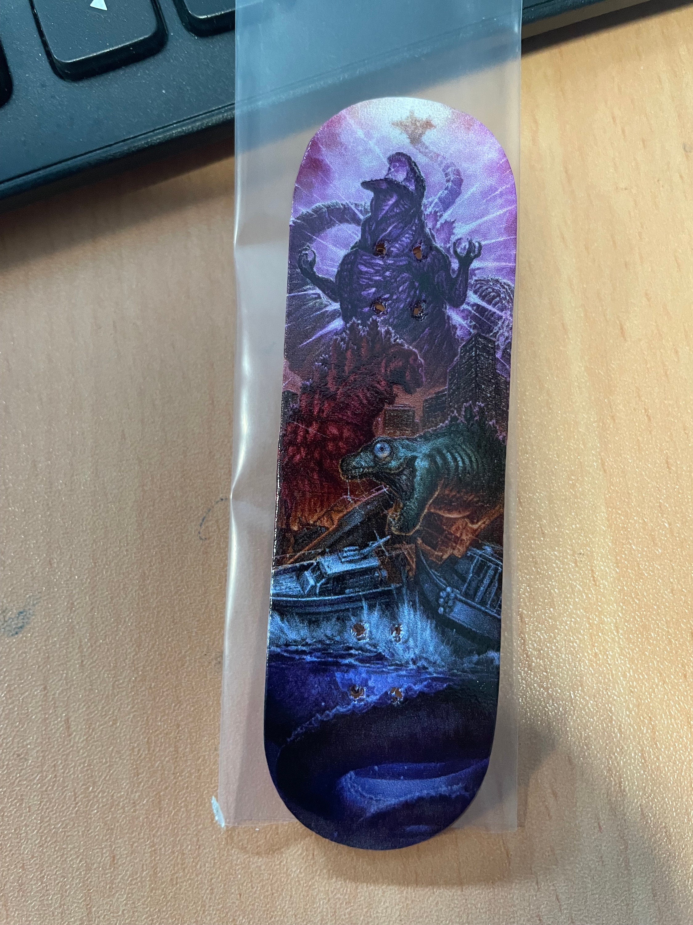 Custom Printed Godzilla Fingerboard - Etsy