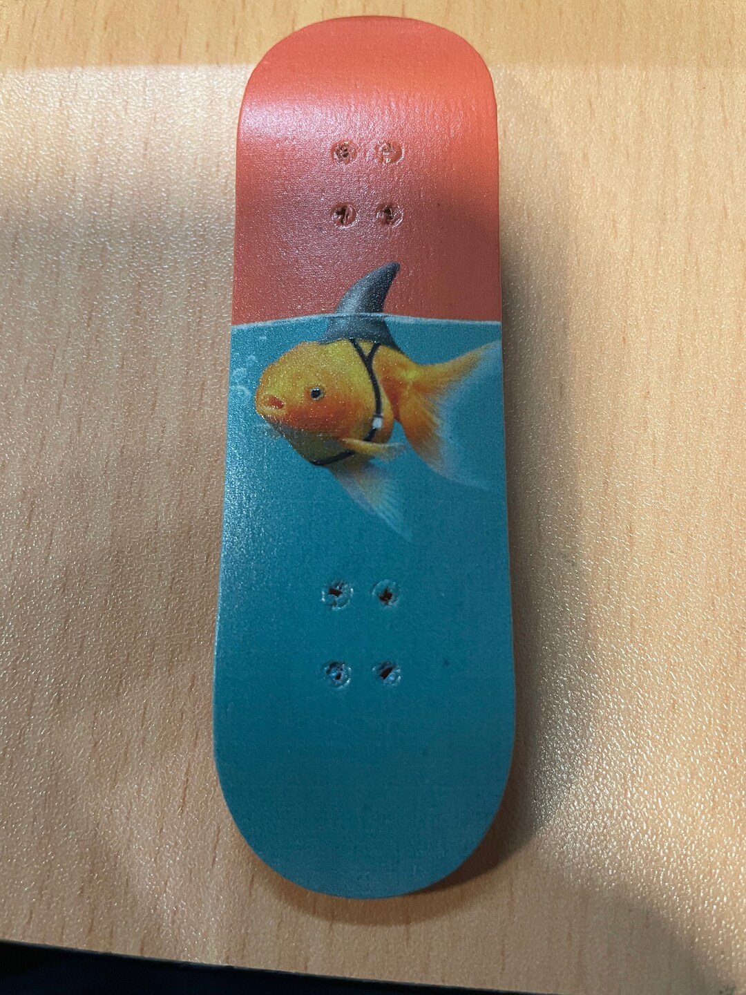 Custom Printed Goldfish Shark Fingerboard - Etsy