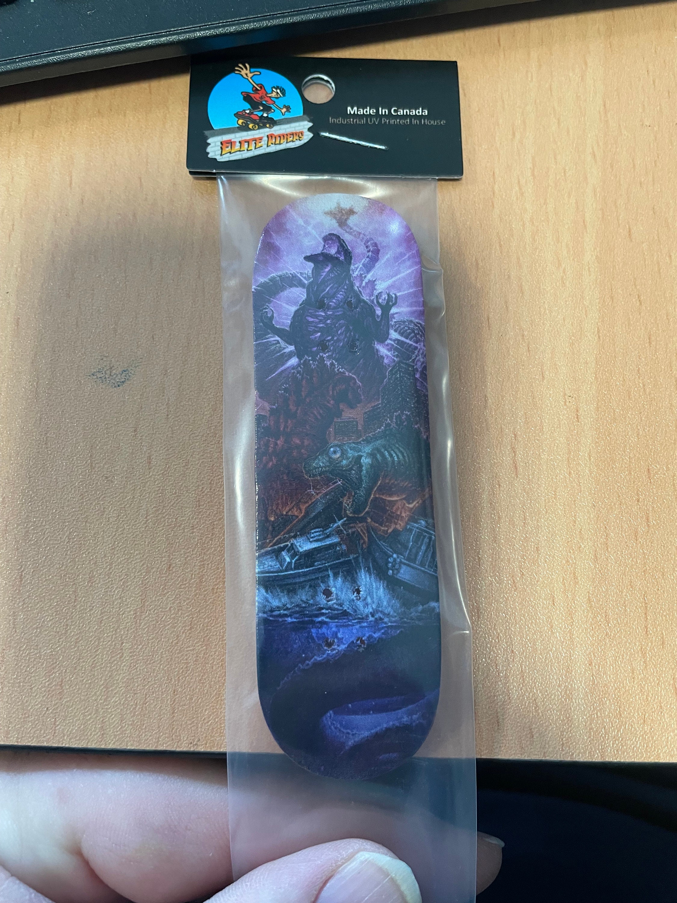 Custom Printed Godzilla Fingerboard - Etsy