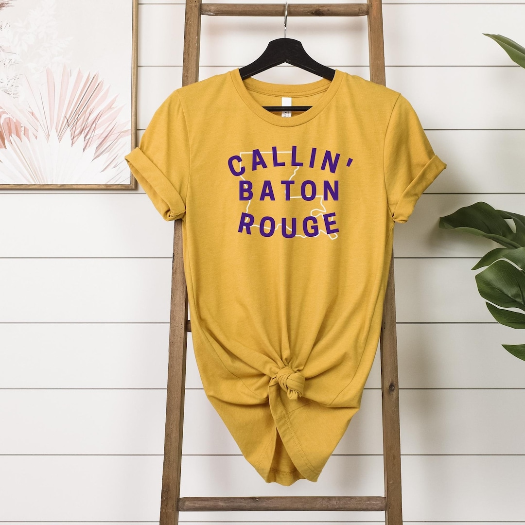 Callin' Baton Rouge T-shirt – Louisiana Game Day Shirt, Tigers Tee ...
