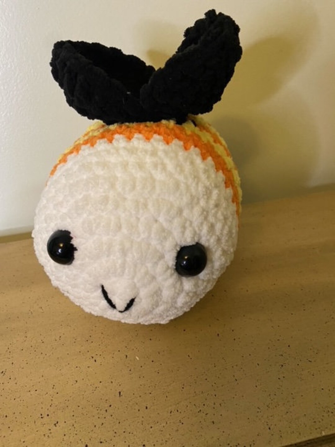 Candy Corn Bee, Amigurumi Bee, Crochet Bumblebee, Halloween Toy, Spooky ...