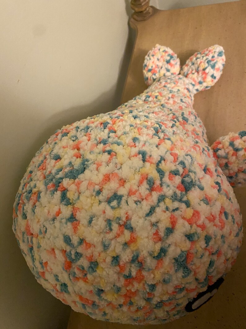 Confetti Whale, Handmade Jumbo Whale Plushie, XL Plushie, Newborn Baby ...