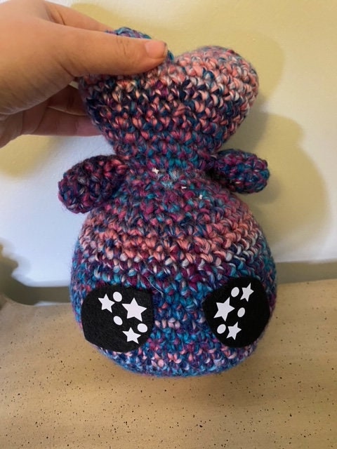 Galaxy Alien Plushie Alien Amigurumi Pink Purple Blue Alien Alien Toy ...