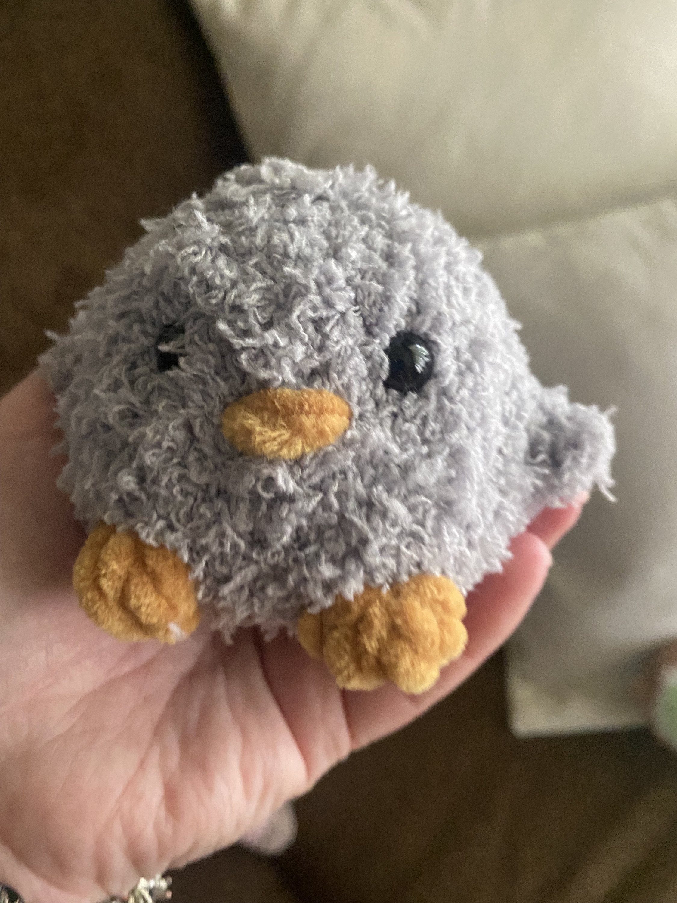 Fuzzy Crochet Baby Birds, Handmade Chicken Plushie, Handmade Mallard ...